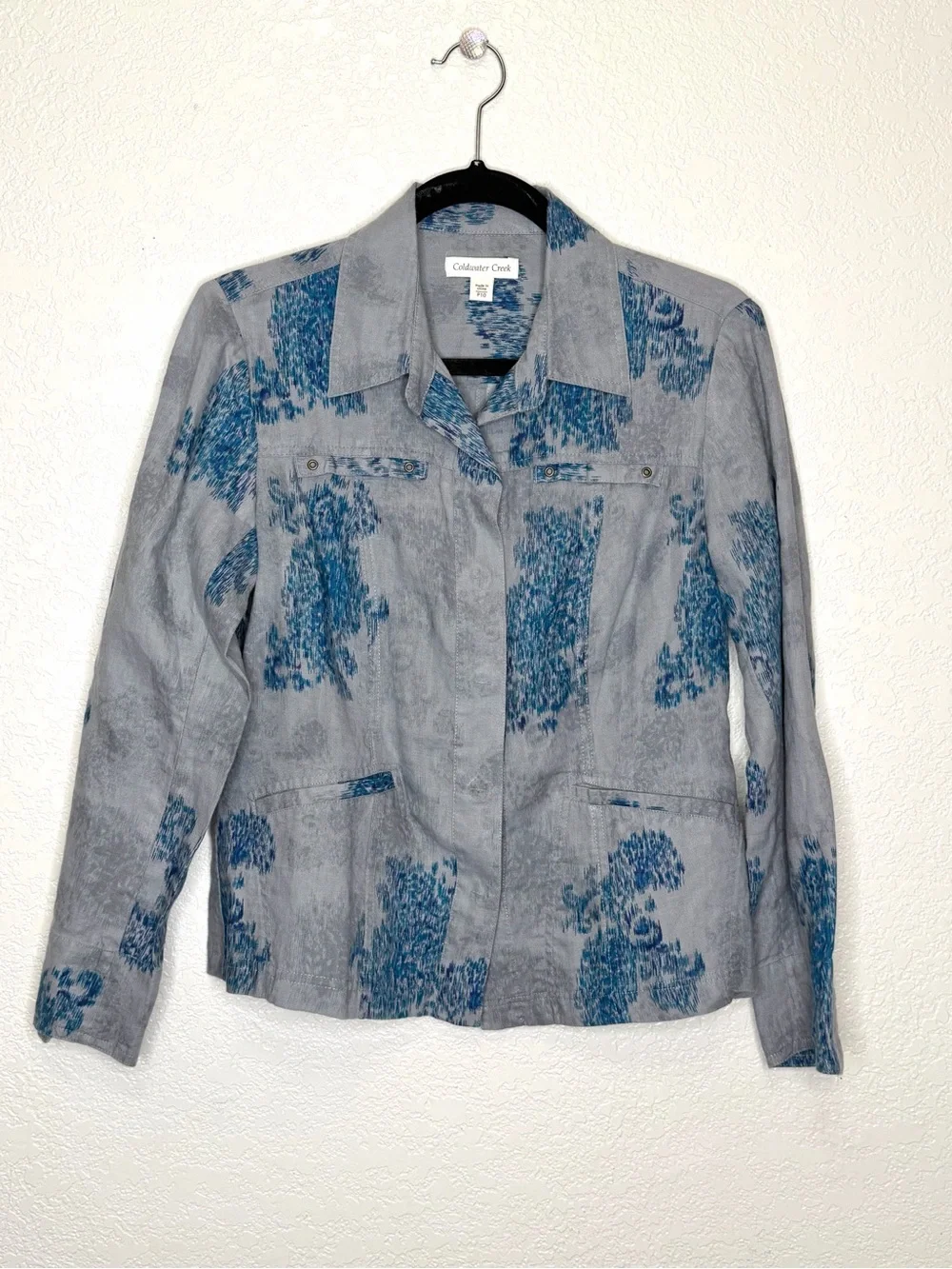 Coldwater Creek | Jackets & Coats | Coldwater Creek Lightweight Linen ...